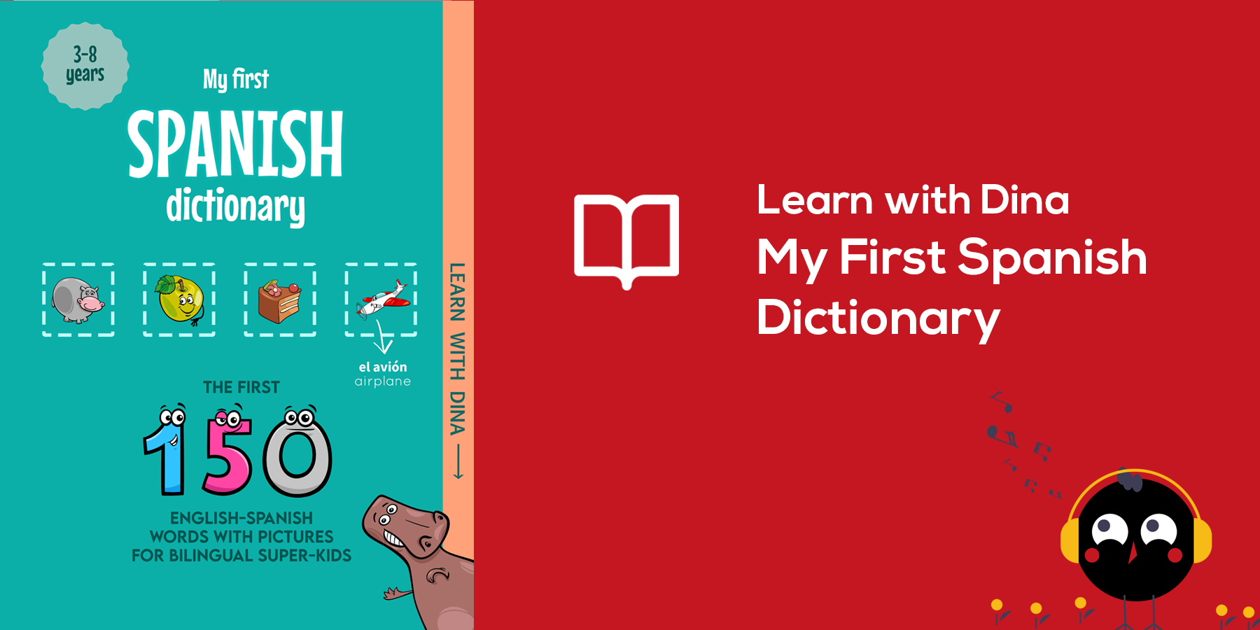 My First Spanish Dictionary | Aprende con Dina | Libros